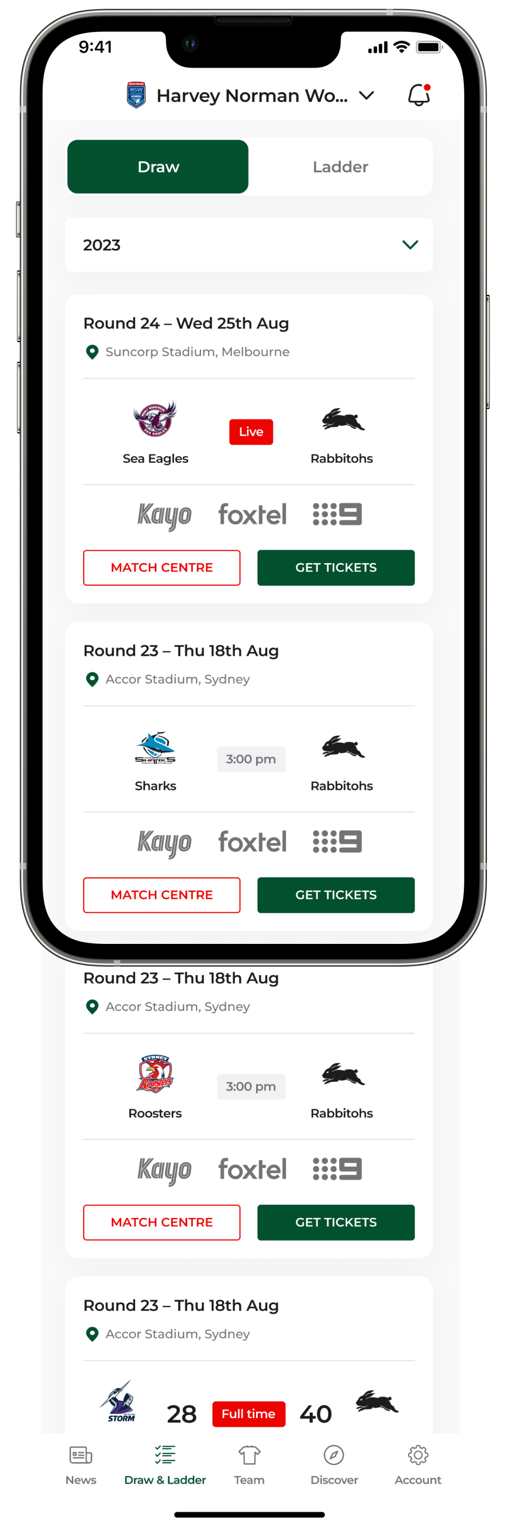 Case Study: A Mobile App for an Australian Rugby Club.