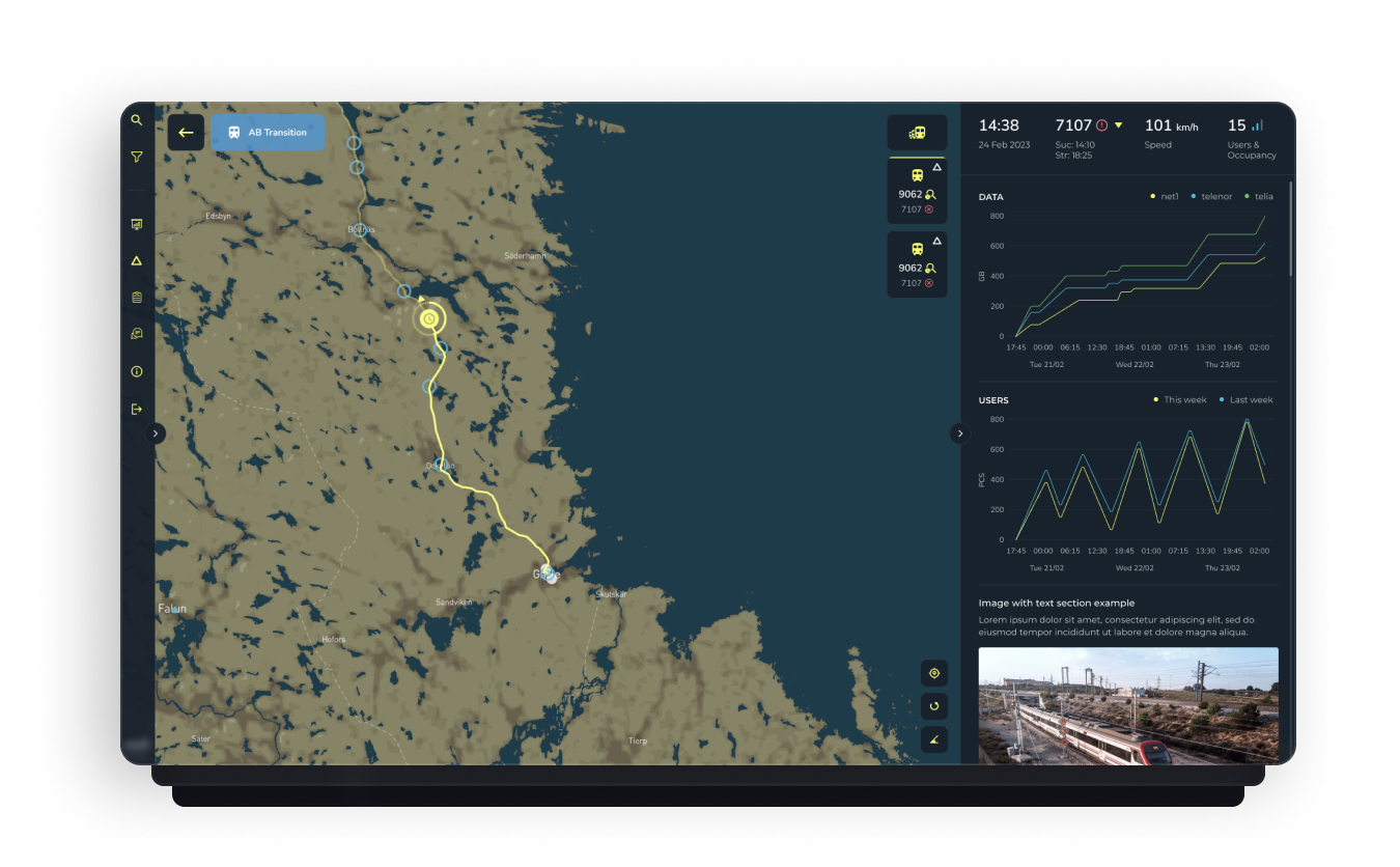 Case Study: Real-Time Asset Visualization Tool for Rail and Road Vehicles
